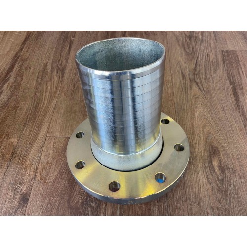 DN 150 PN 10 flange coupling with loose flange, hose tail ...